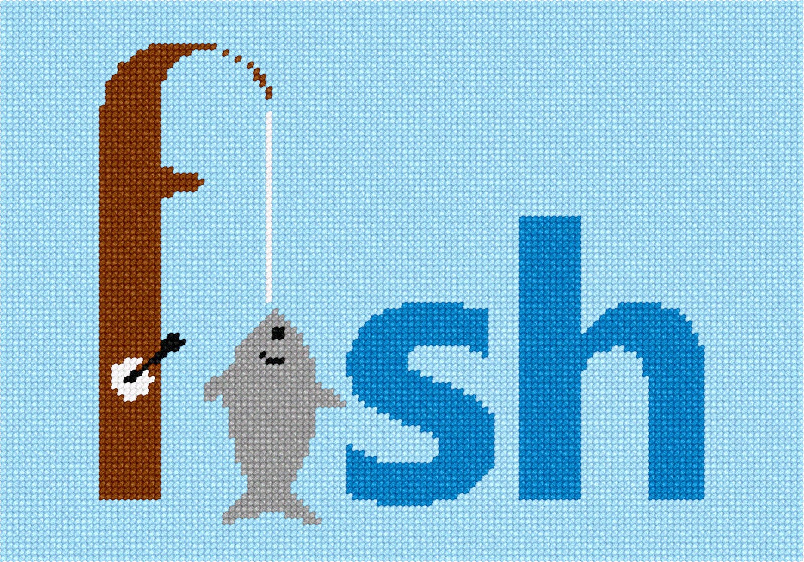 SALE! National Go Fishing Day | Needlepoint of View